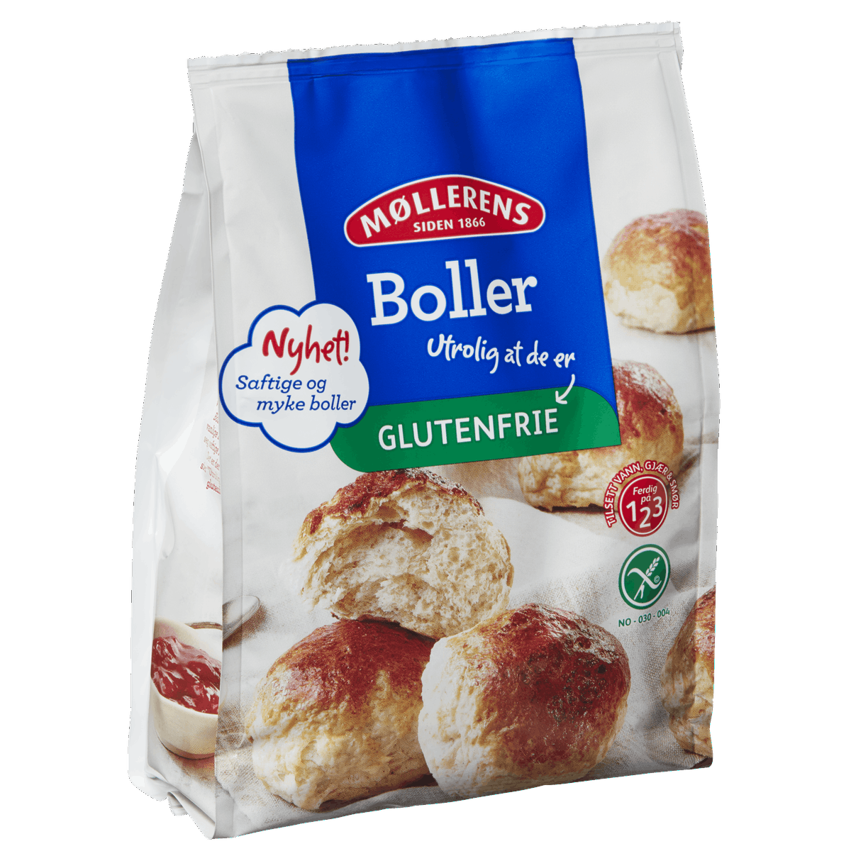 Møllerens Boller glutenfri - Norgesmøllene